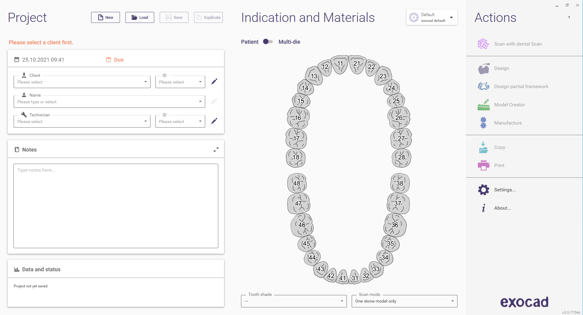 How to link dental Scan with exocad DentalDB? – Help Center